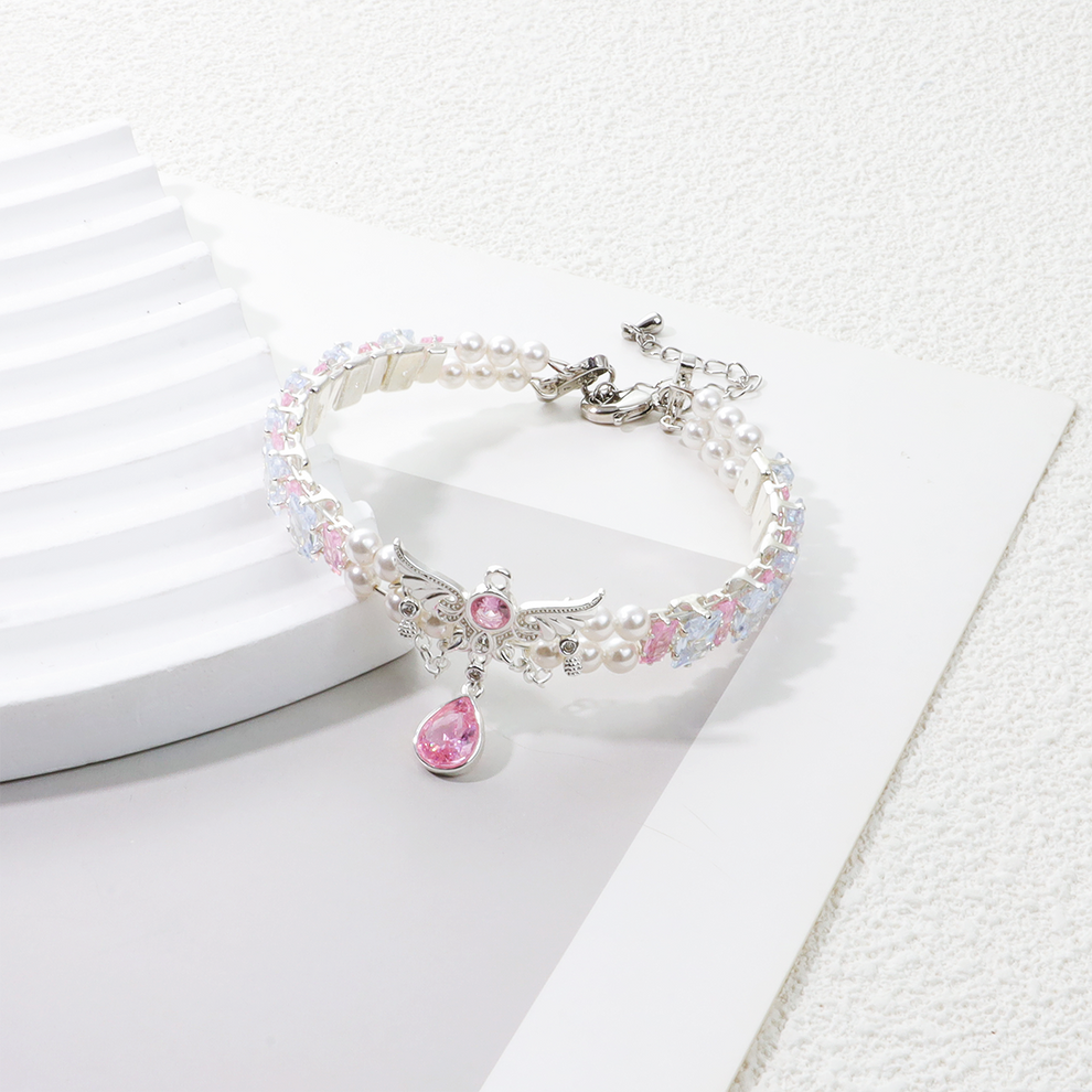 Kit-M25 Pink Zircon Handmade Bracelet DIY Kit – OneMillet